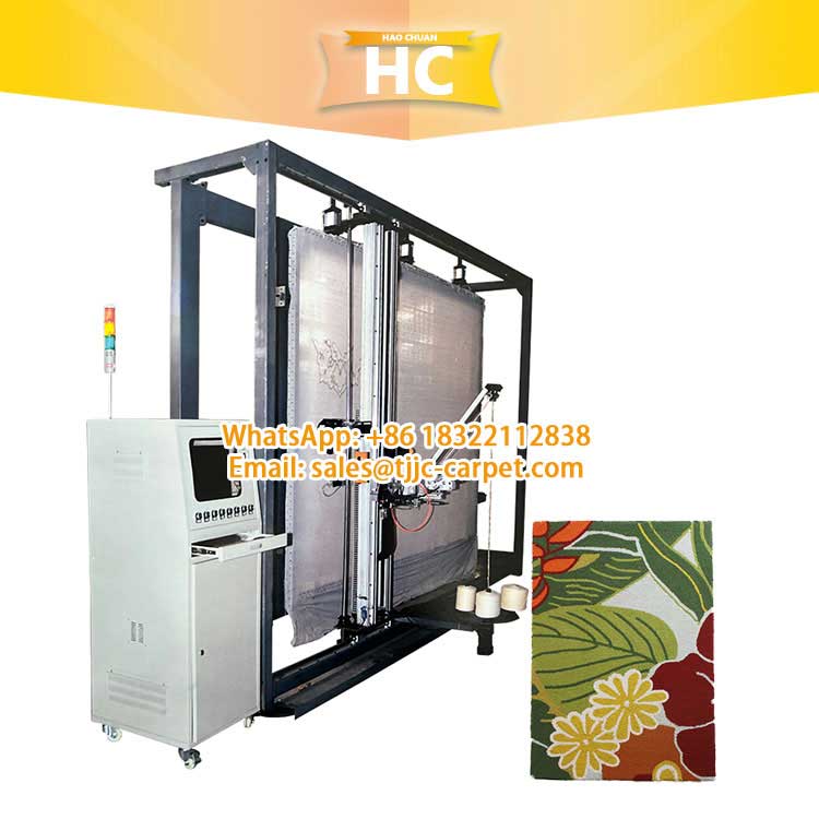 Machine for Custom Designs Rug Making Tufting